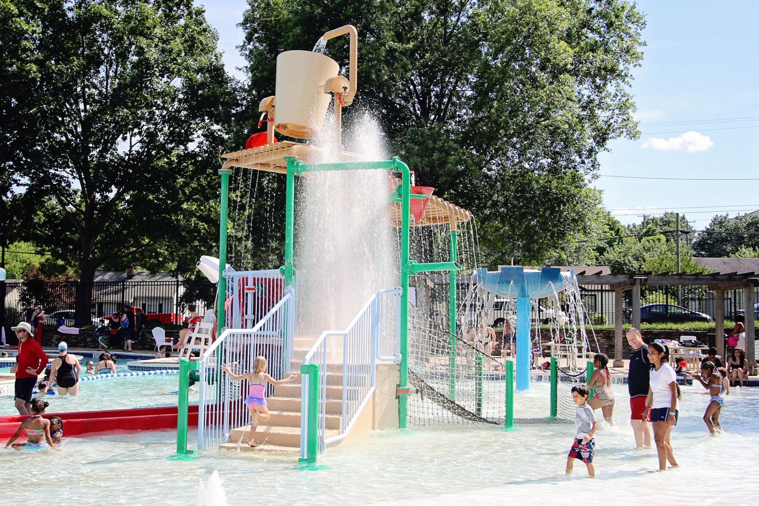 Charlottesville water park reopens after glass cleared from water