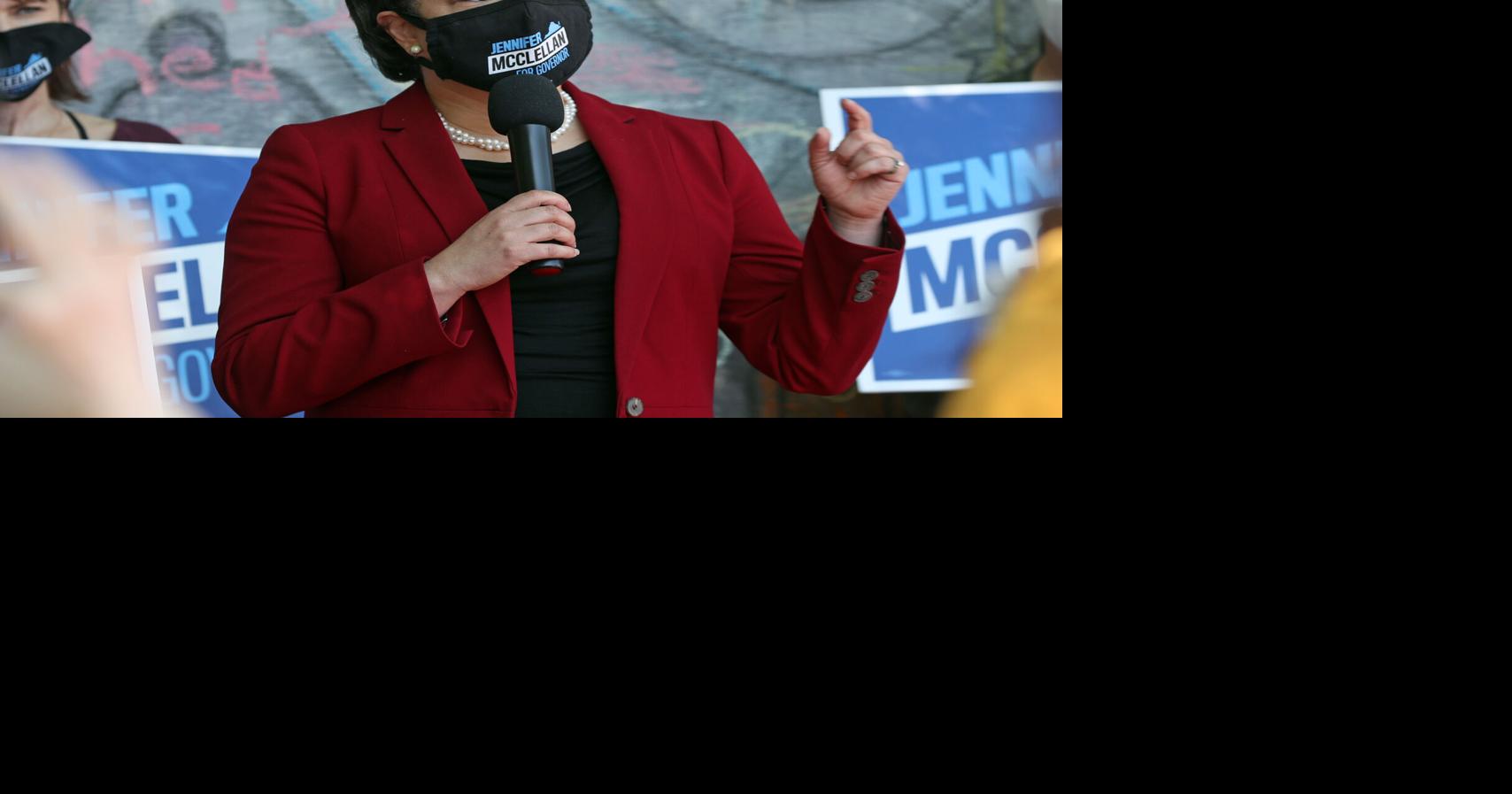 McClellan unveils voting rights plan during local campaign stop