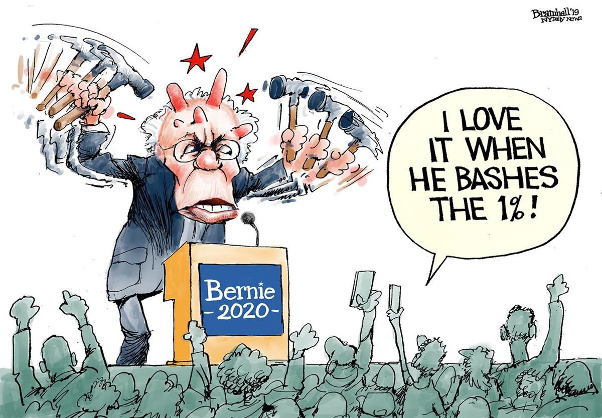 Opinion/Cartoon: Bernie Sanders