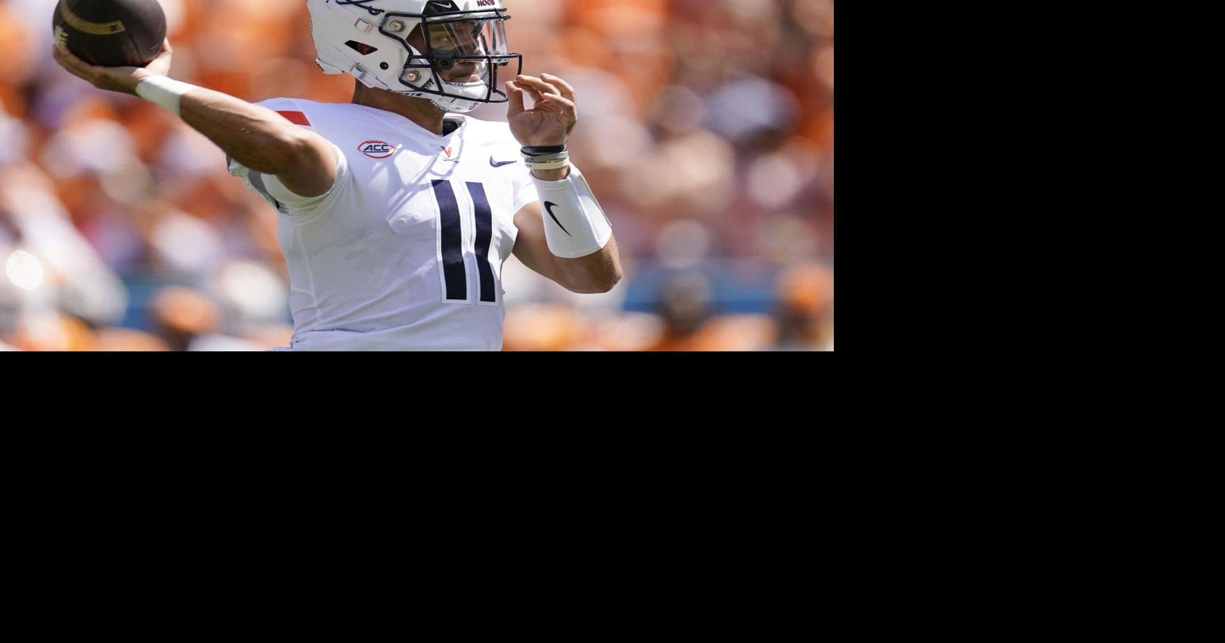 Virginia quarterback Tony Muskett is 'day-to-day' with shoulder injury