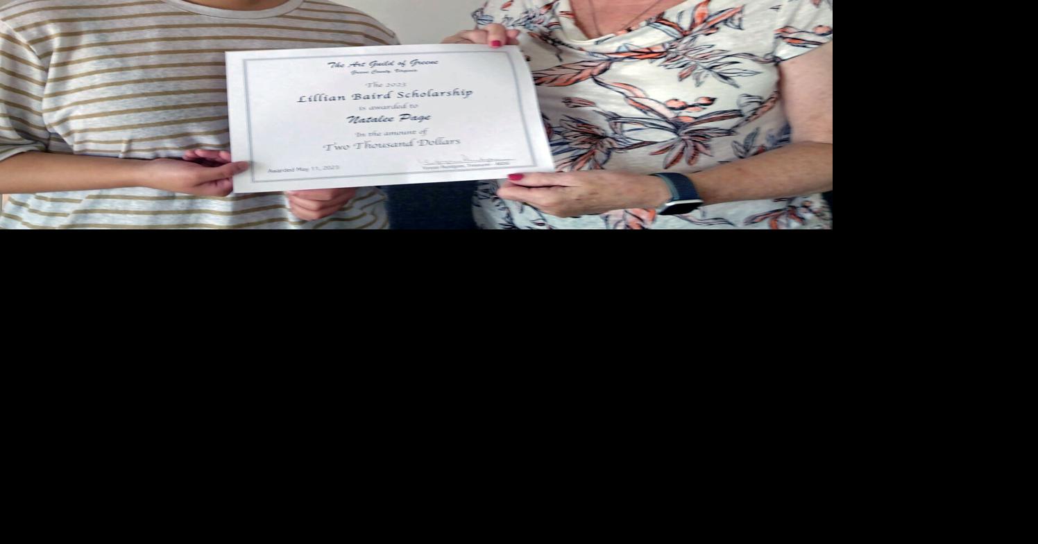 Art guild names Natalee Page scholarship winner