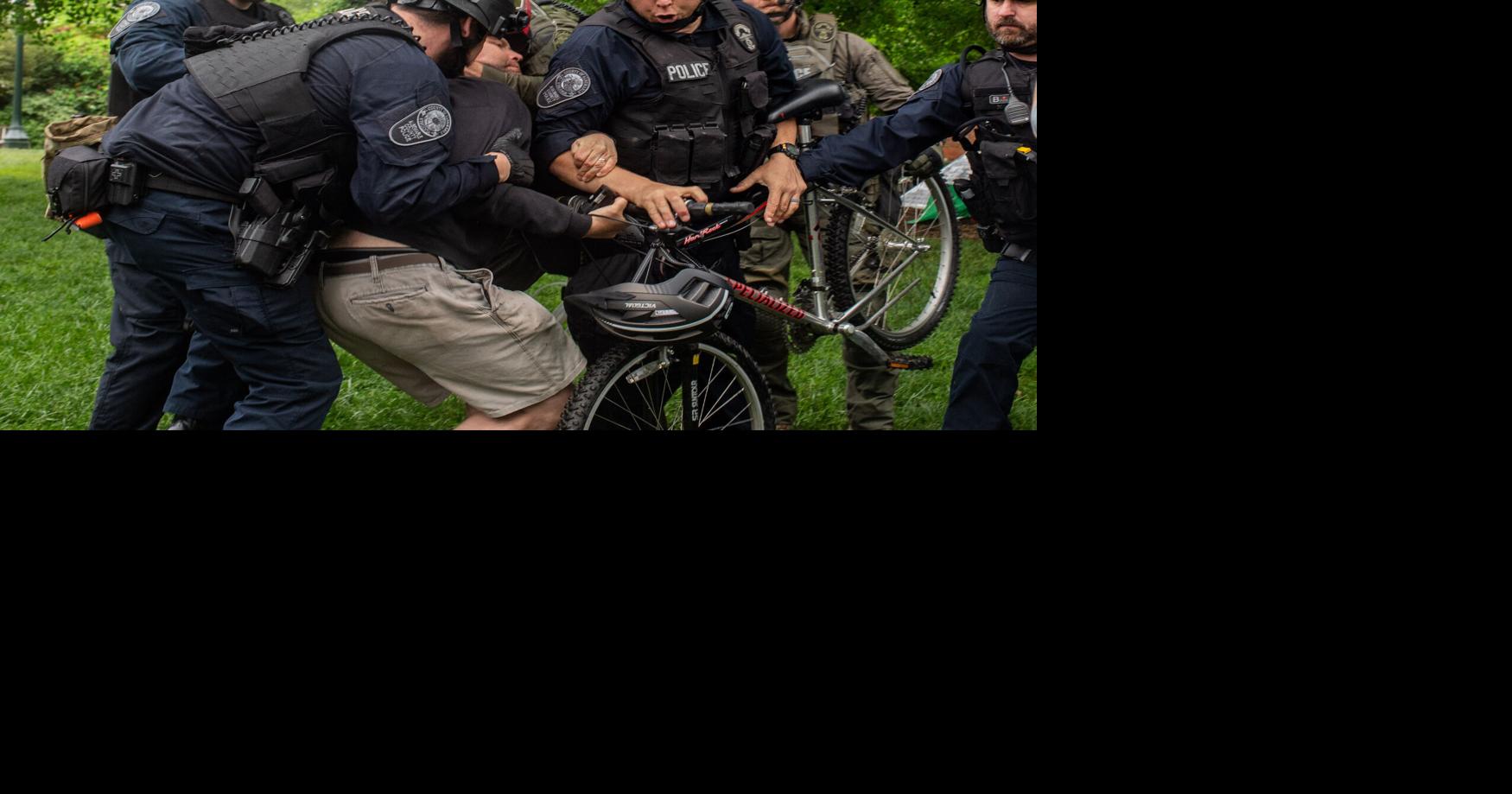 Charges dropped against several arrested at UVa protest