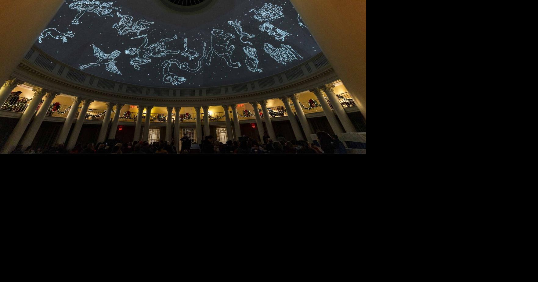 UVa Rotunda's Dome Room transforms into planetarium