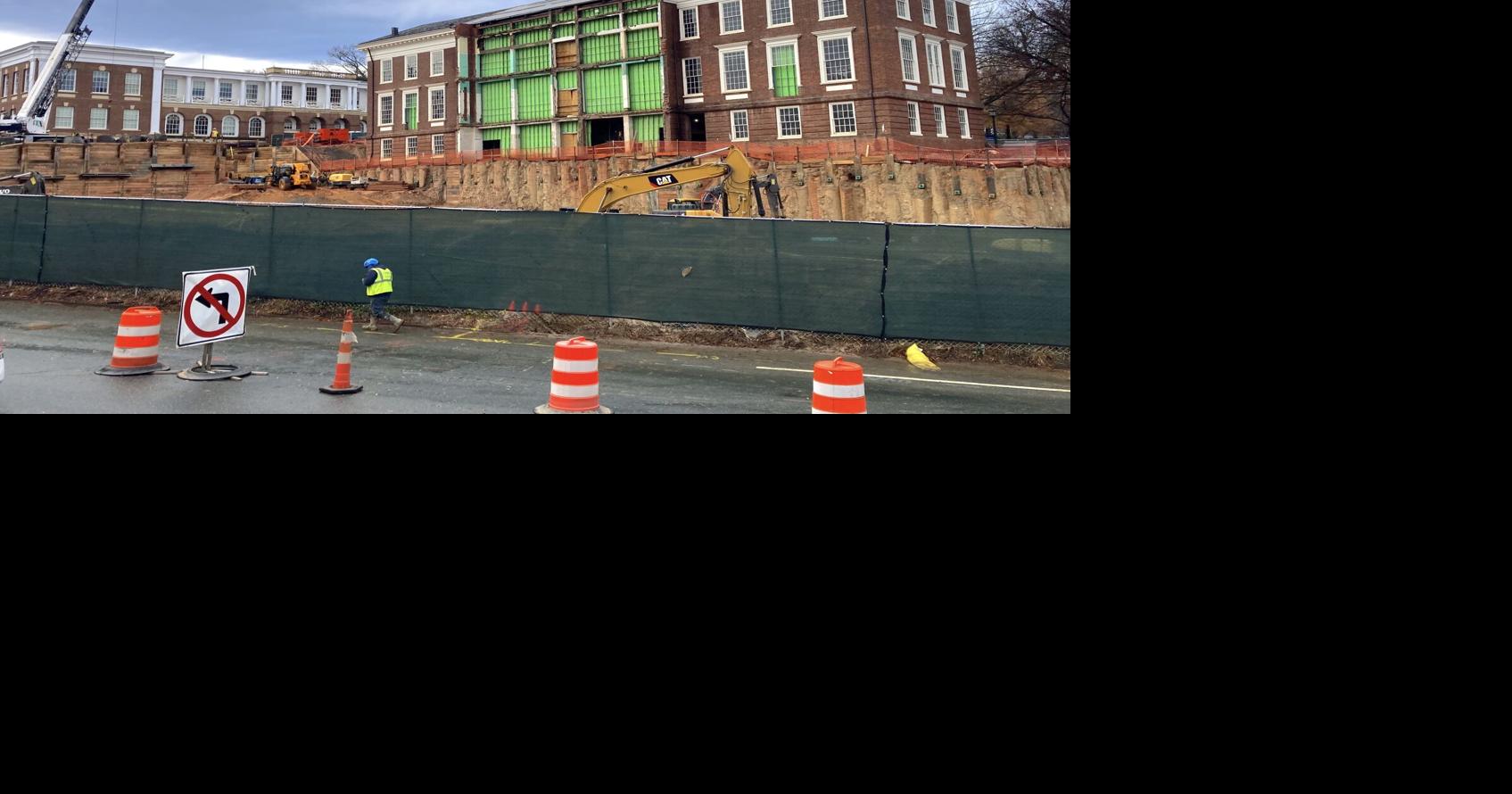 Construction continues for University of Virginia's McIntire School of ...