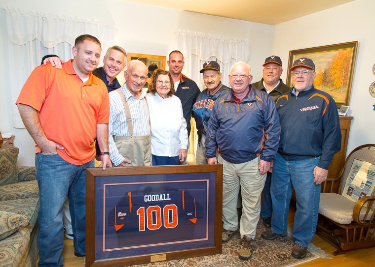 Culton Goodall turns 101, gets jersey