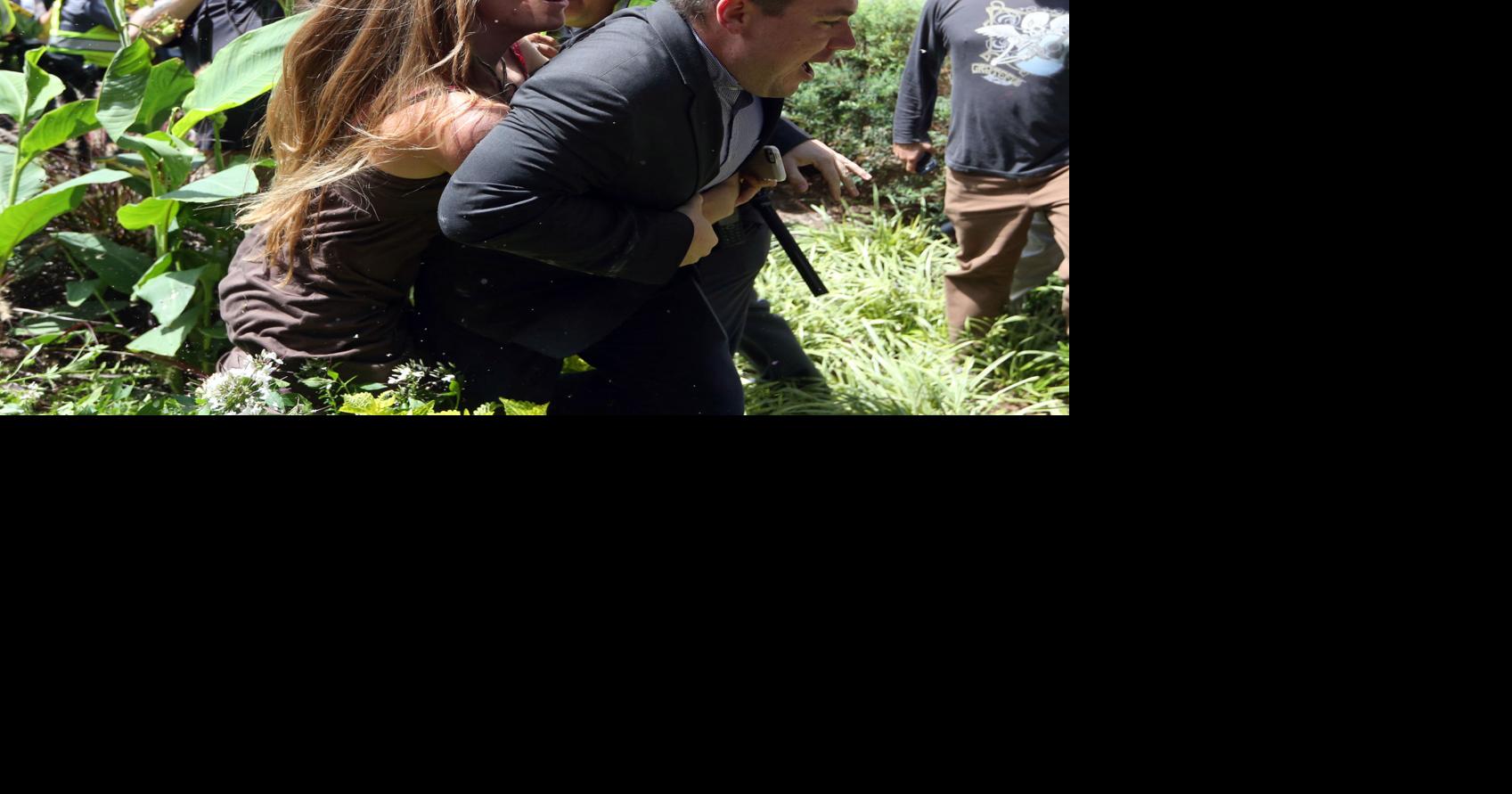 Three found guilty of assaulting Kessler at Aug. 13 press conference