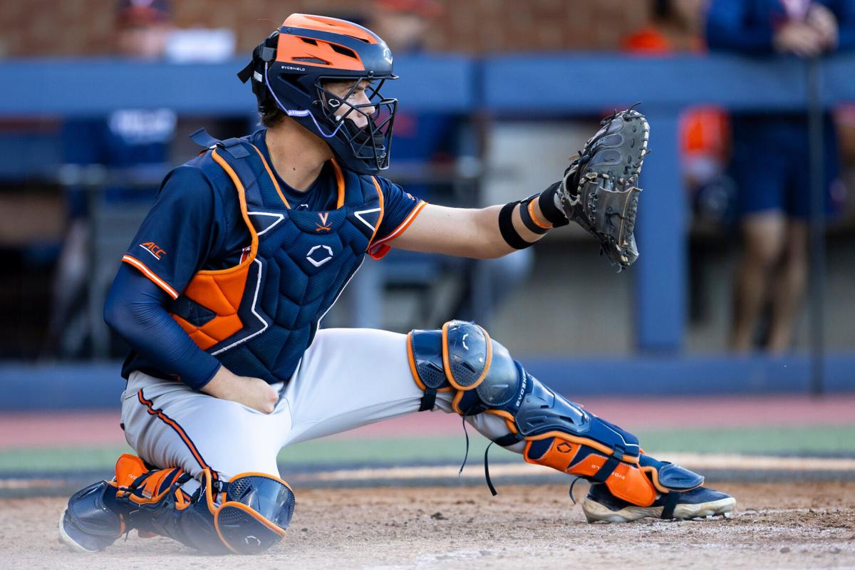 Jake Weatherspoon, UVa baseball's new catcher, settles in