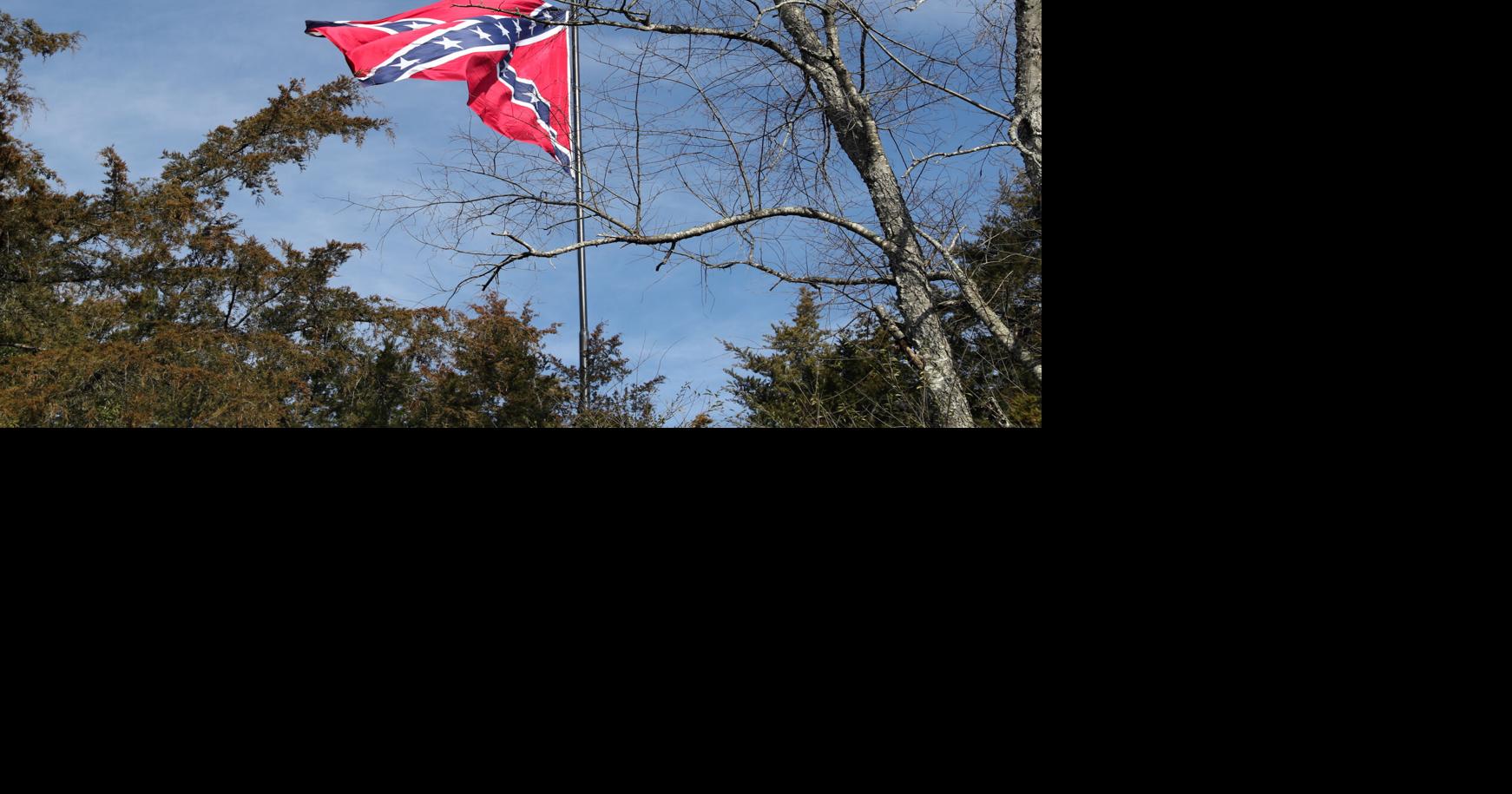 Permit issued to reduce height of Louisa County Confederate flag