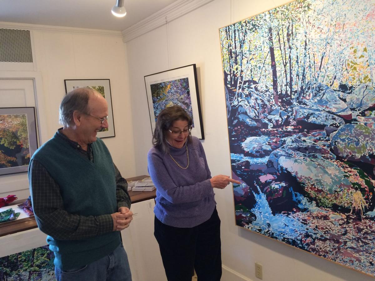 A portrait of the artist