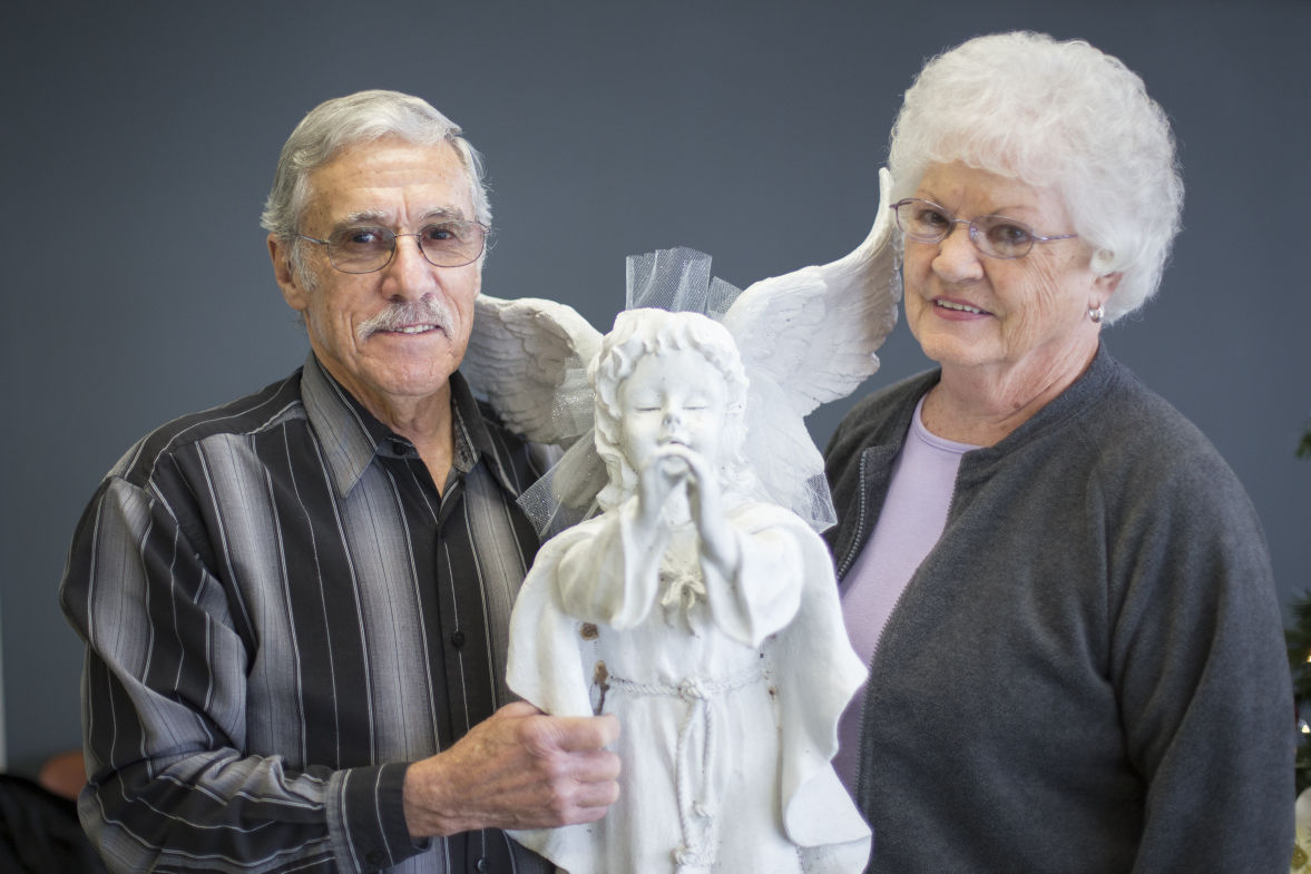 Angel flies home to Sprouse family