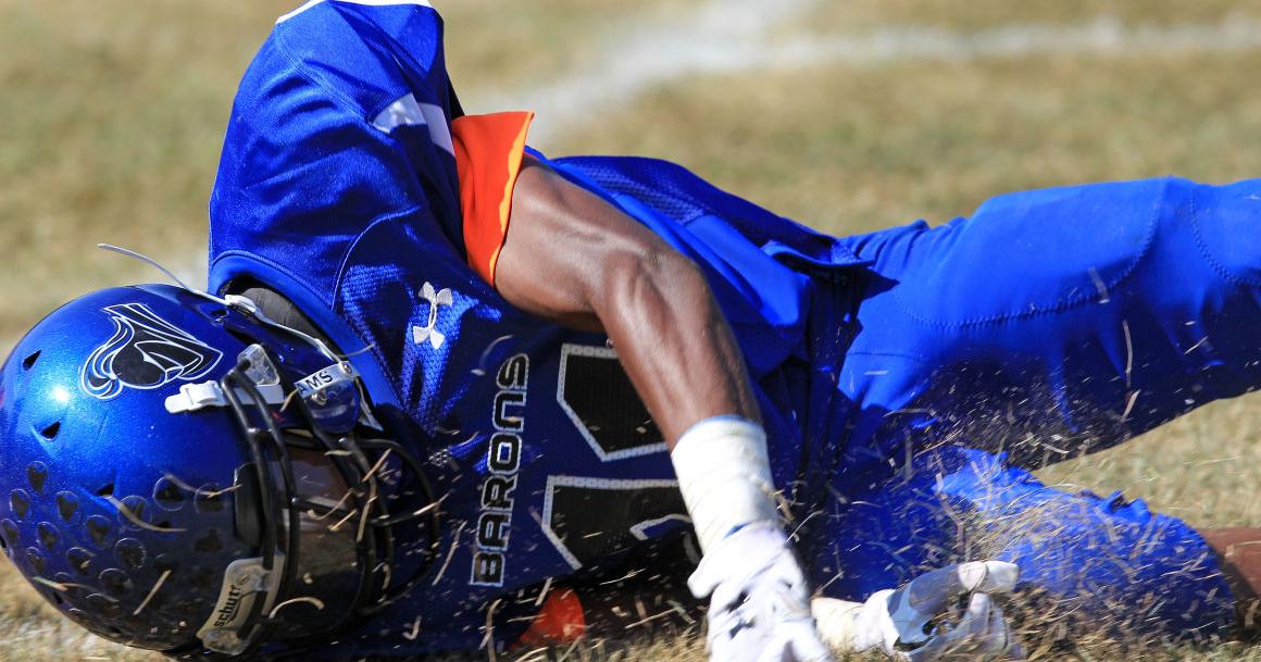 Blue Ridge Football Battles North Cross School