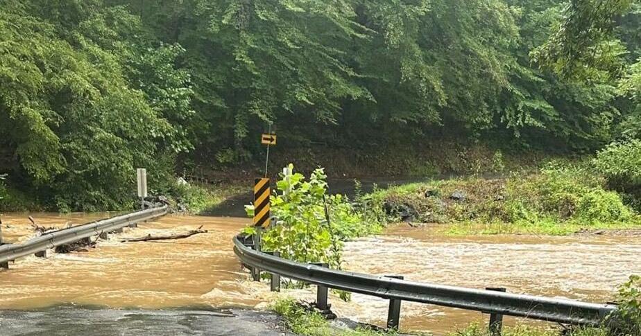 Greene County roads reopen after Tropical Storm Debby