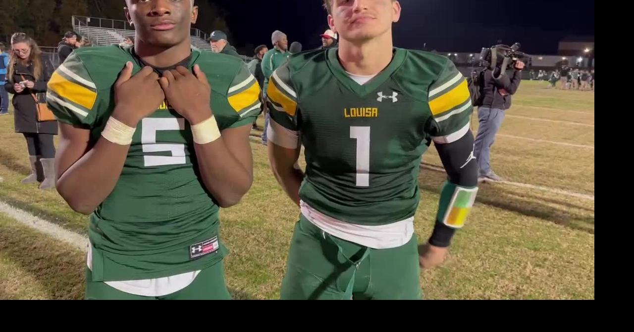 Video: Savion Hiter and Landon Wilson lead Louisa County football to a ...