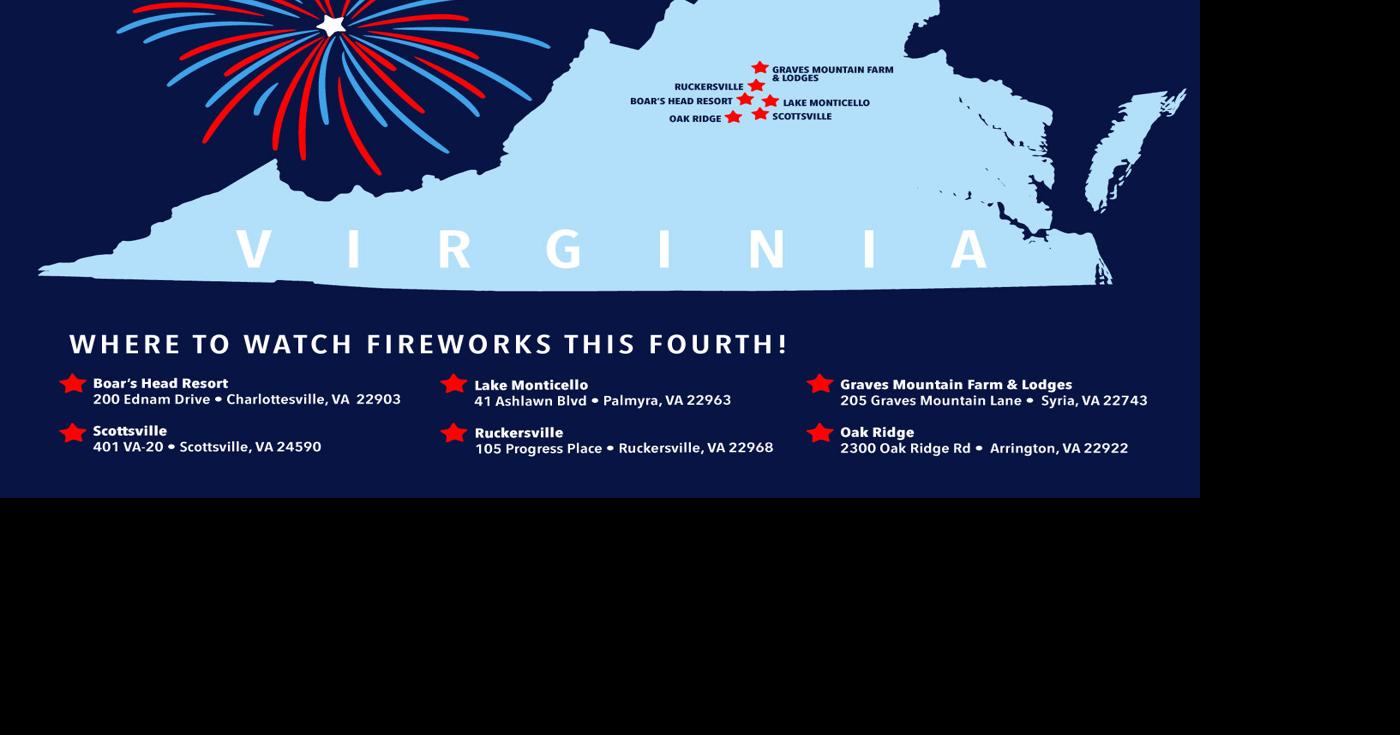 Virginia fireworks 2024