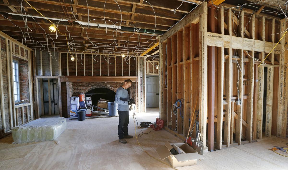 See inside restoration at Carter's Grove near Williamsburg