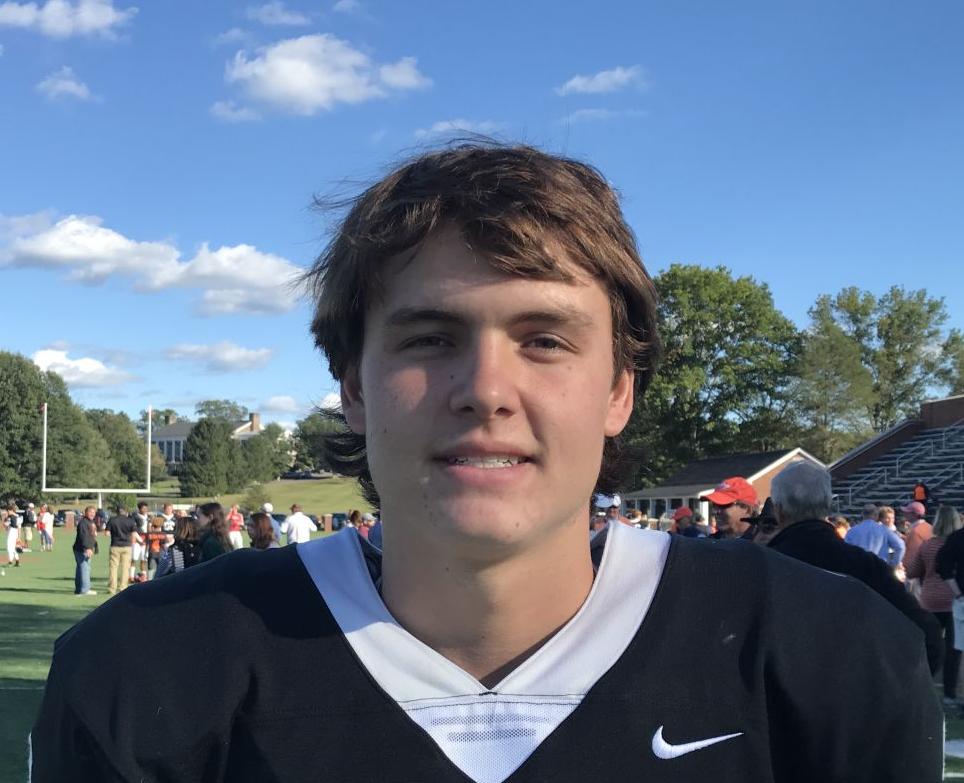 Woodberry Forest quarterback Will Wideman named Prep League Player of ...