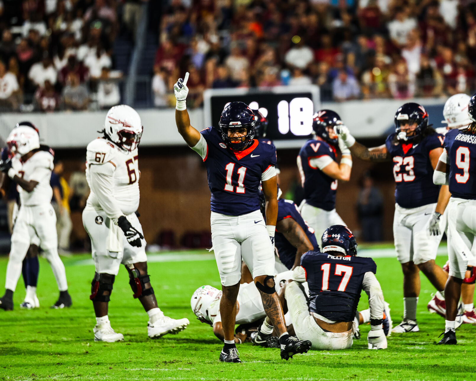 Virginia football LB Maddox Marcellus finds his role