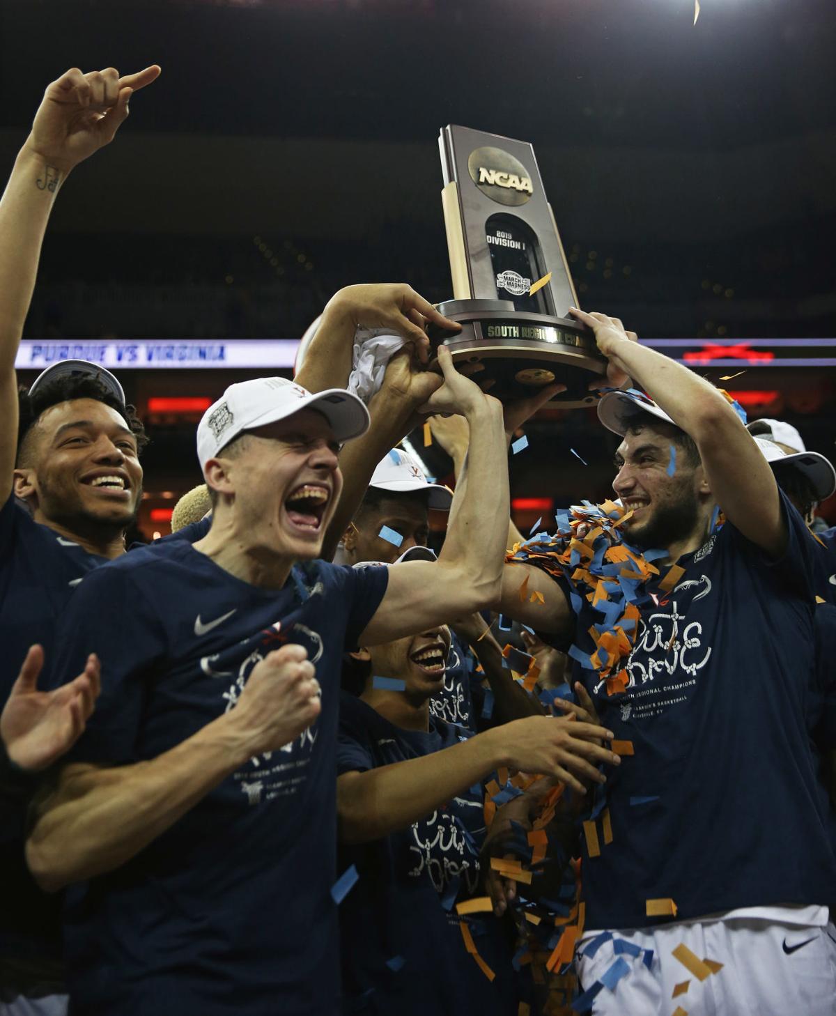Photos: Virginia beats Purdue in overtime to advance to Final Four
