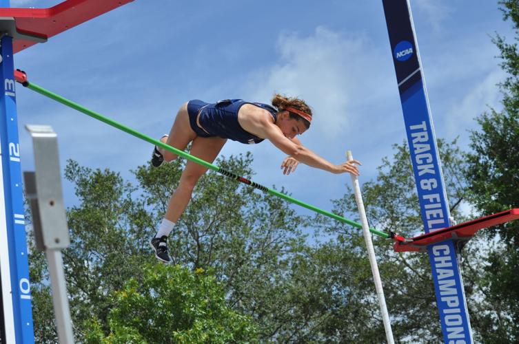 Guy takes Virginia pole vaulting to new heights