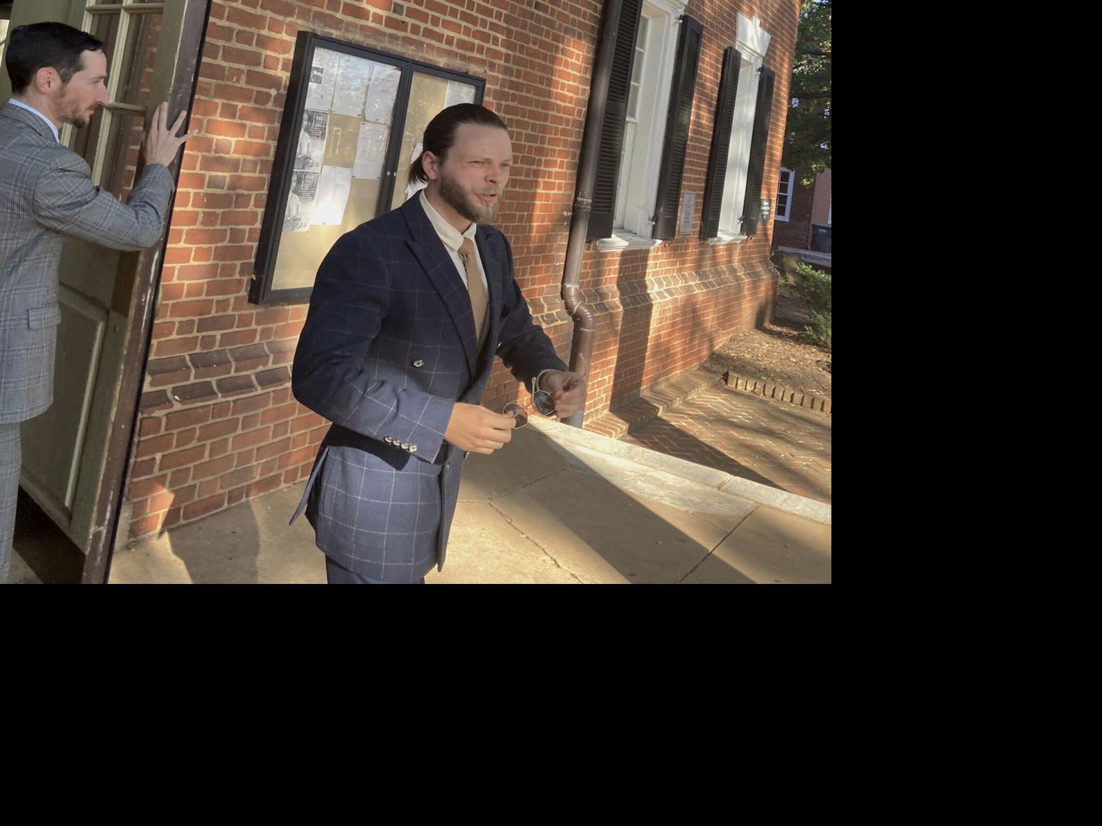 Patriot Front's Rousseau makes no-jail plea in torch charge