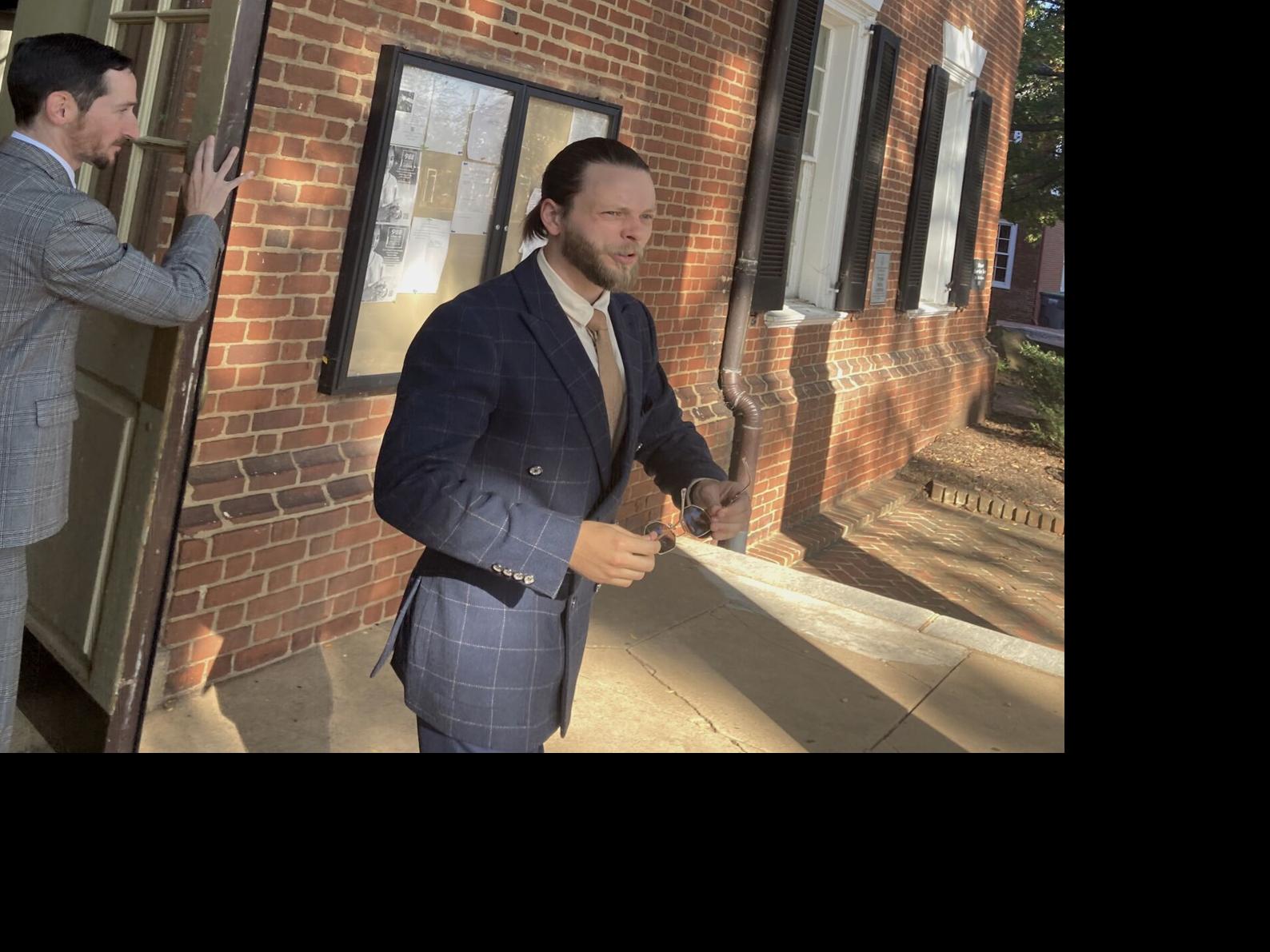 Patriot Front's Rousseau makes no-jail plea in torch charge