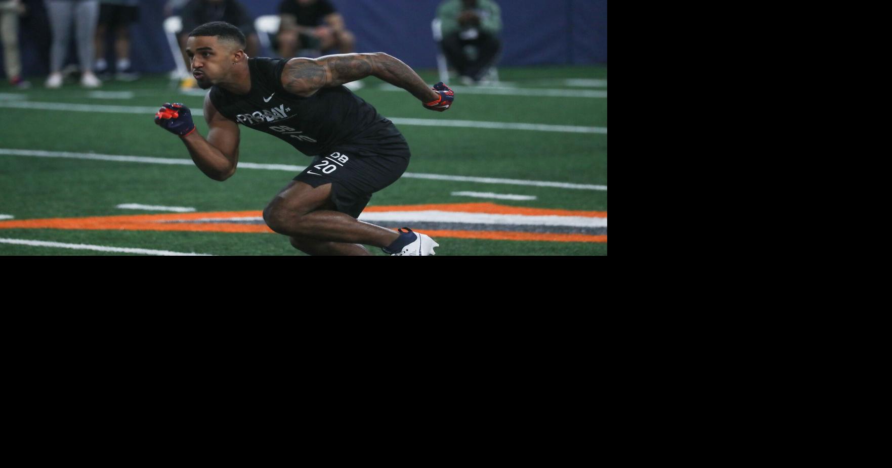 Jonas Sanker shines during Virginia football's NFL pro day