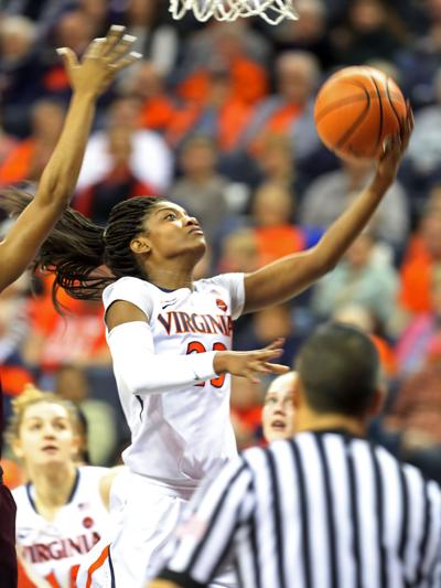 Virginia women hang on to top Virginia Tech