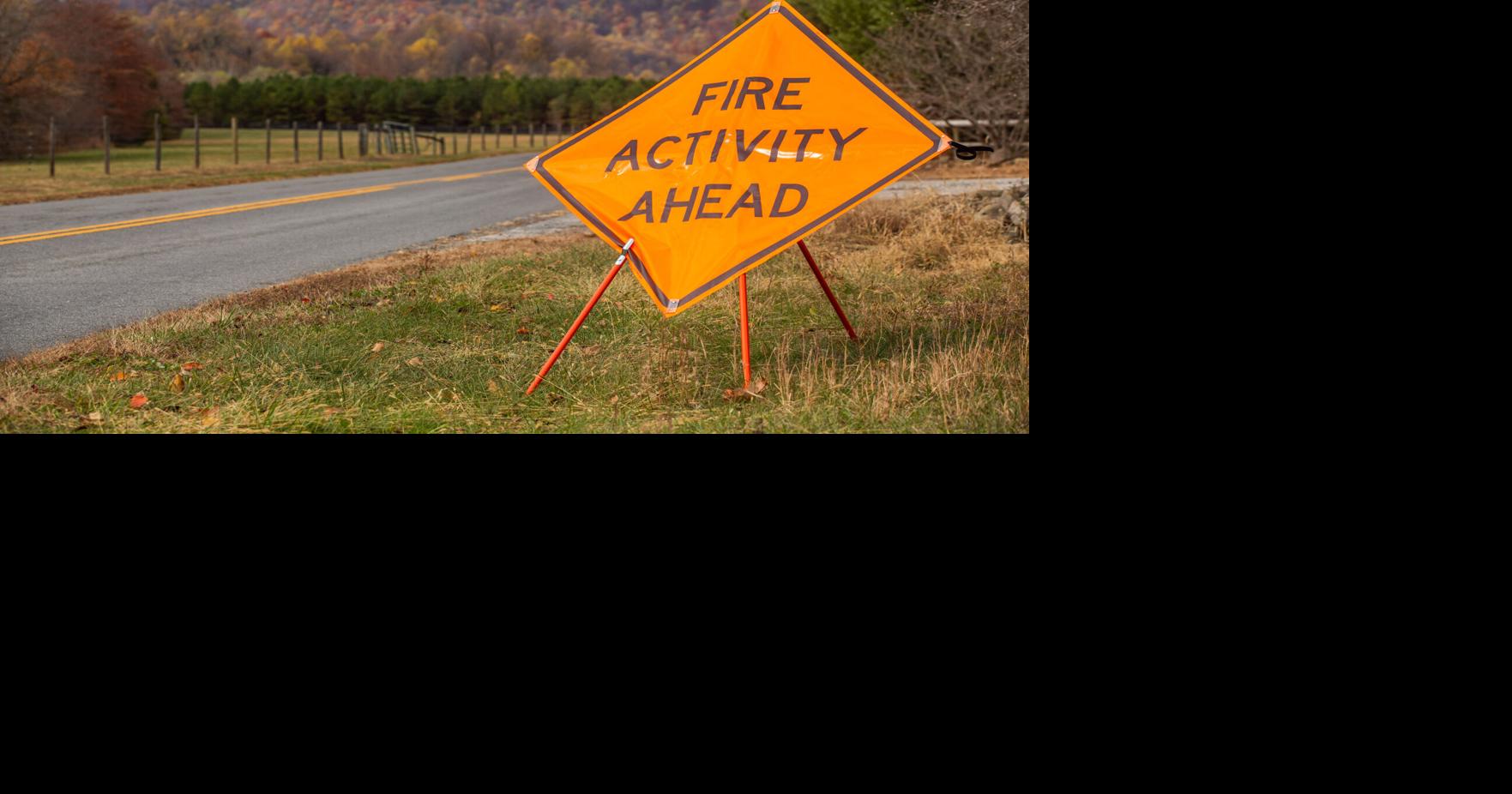 Quaker Run Fire 100% contained