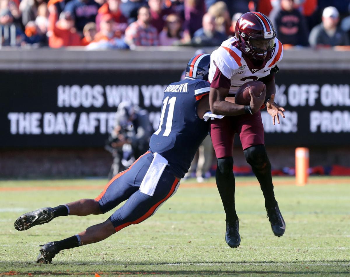 Virginia linebacker Charles Snowden declares for the NFL Draft