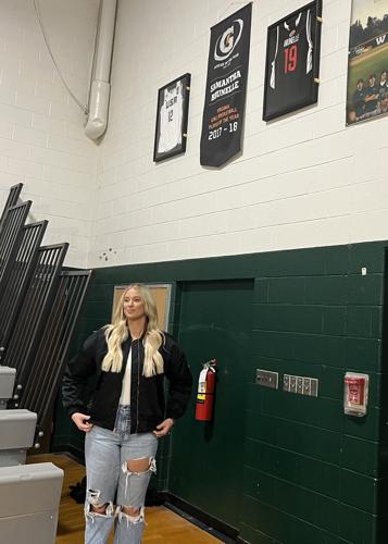 Sam Brunelle honored during William Monroe girls basketball team's win ...