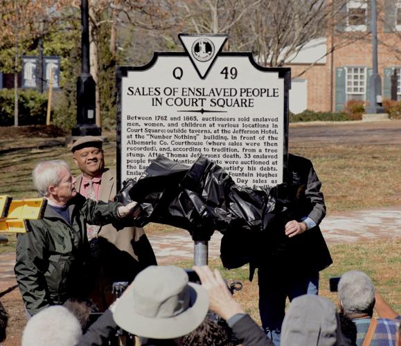 Charlottesville leaders unveil new slavery marker