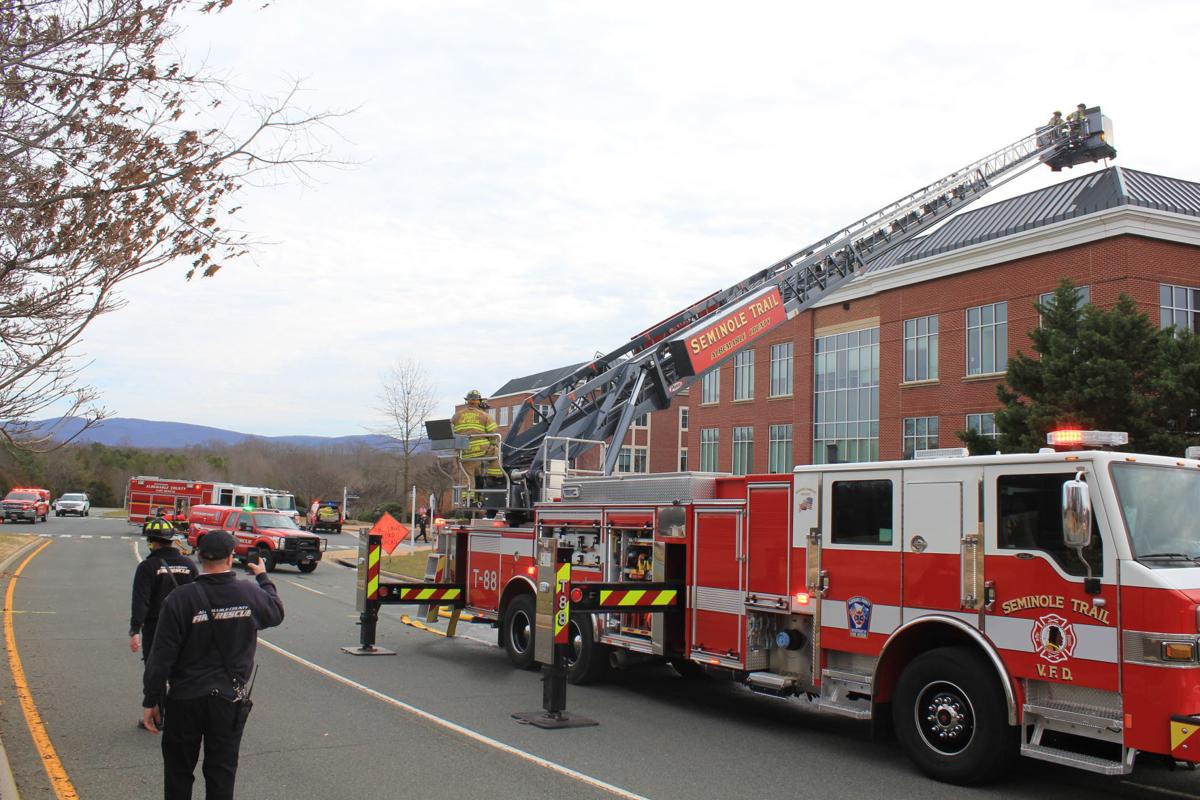 Fire forces evacuation at UVa Research Park