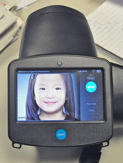 Lions Club purchases PediaVision SPOT tester
