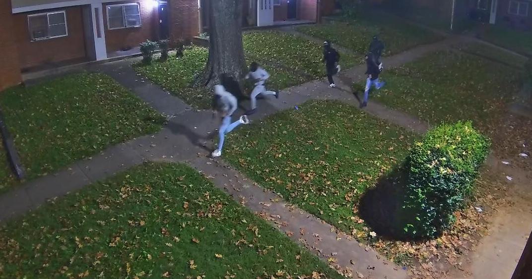 Gunmen in 10th & Page shooting caught on camera