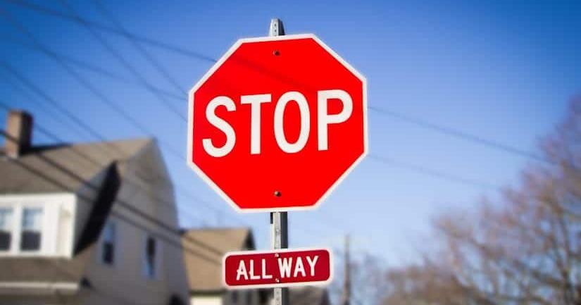 Letter | Stop signs are not a suggestion