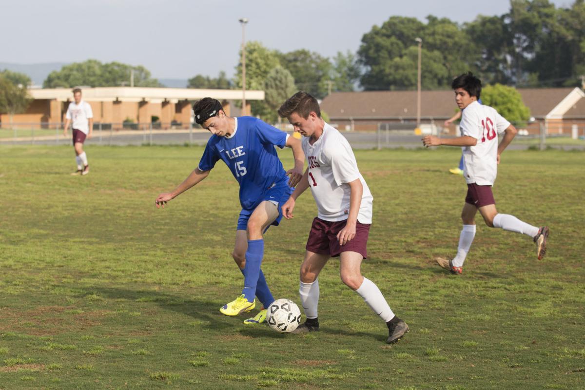 Lee overcomes early Stuarts Draft goal to win Conference 36 boys soccer ...