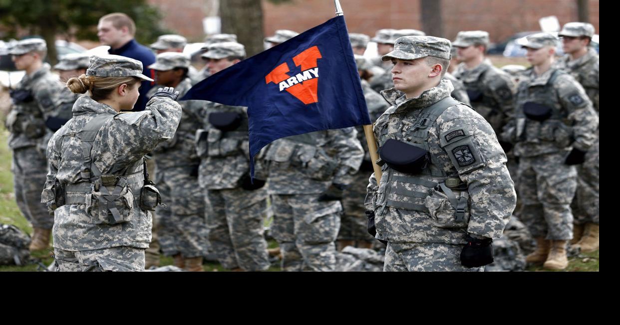 UVa Army ROTC drill