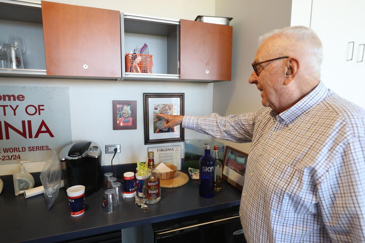 Dedicated to the sabres: The man behind Virginia baseball reluctantly ...