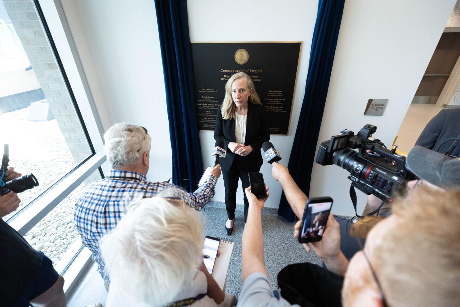 Virginia will have a budget, Spanberger says at ribbon-cutting for ...