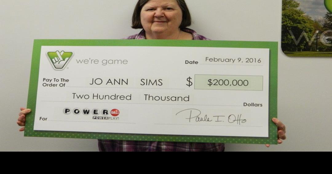 Culpeper woman wins $200K in lottery