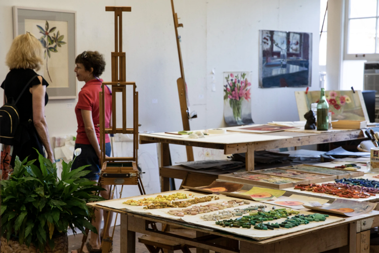 A golden First Fridays for McGuffey Art Center includes silent auction ...