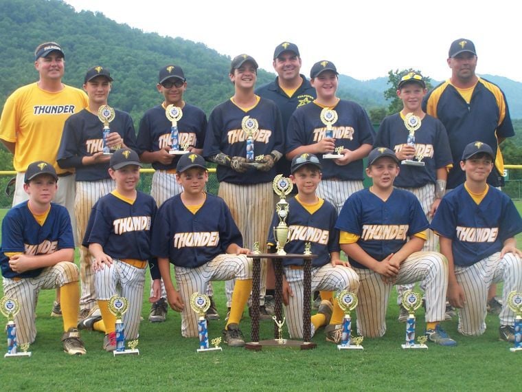 YOUTH BASEBALL: Thunder ends season with Cove Creek title