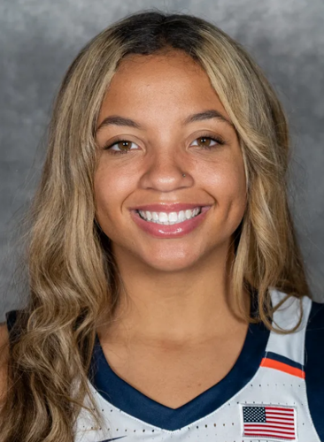 Kymora Johnson scores 1,000th career point at Virginia