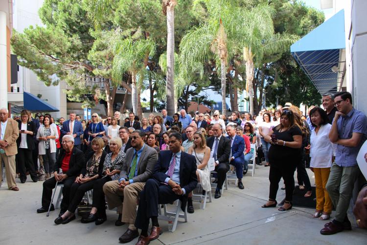 University Hall renamed Gordon Hall in honor of former CSUF President ...