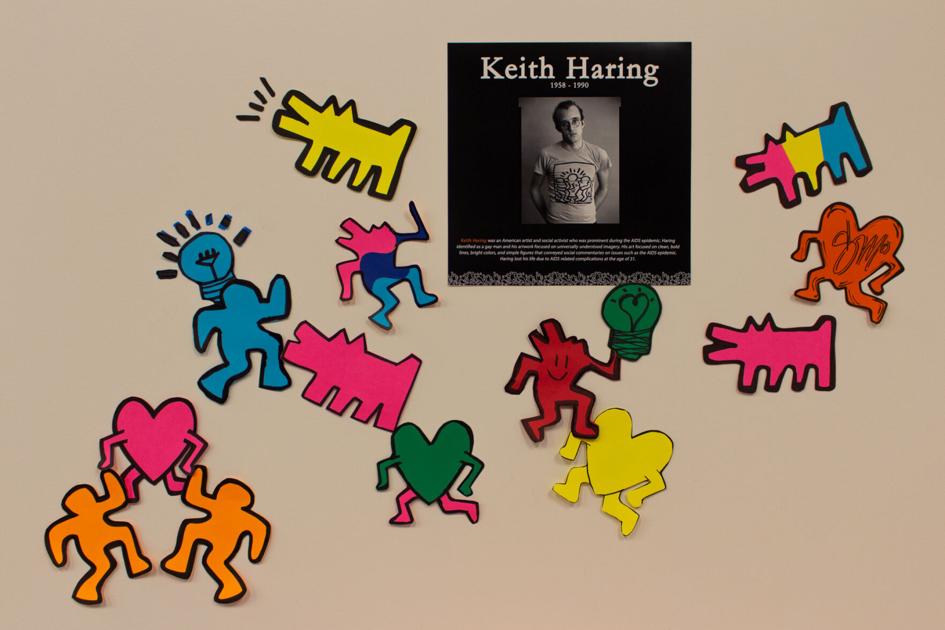 Art wall honoring Keith Haring promotes HIV/AIDS awareness | Campus ...