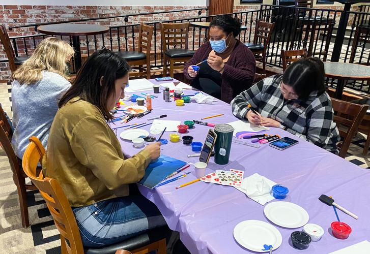 Campus painting event lets students explore environmental activism ...