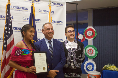 U.S. House Representative Gil Cisneros recognizes community members ...