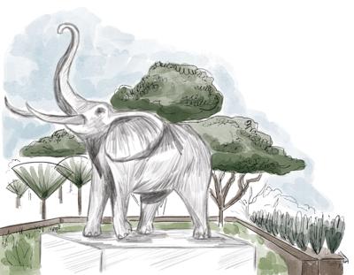Cal State Fullerton elephant statue may receive $100,000 | News ...