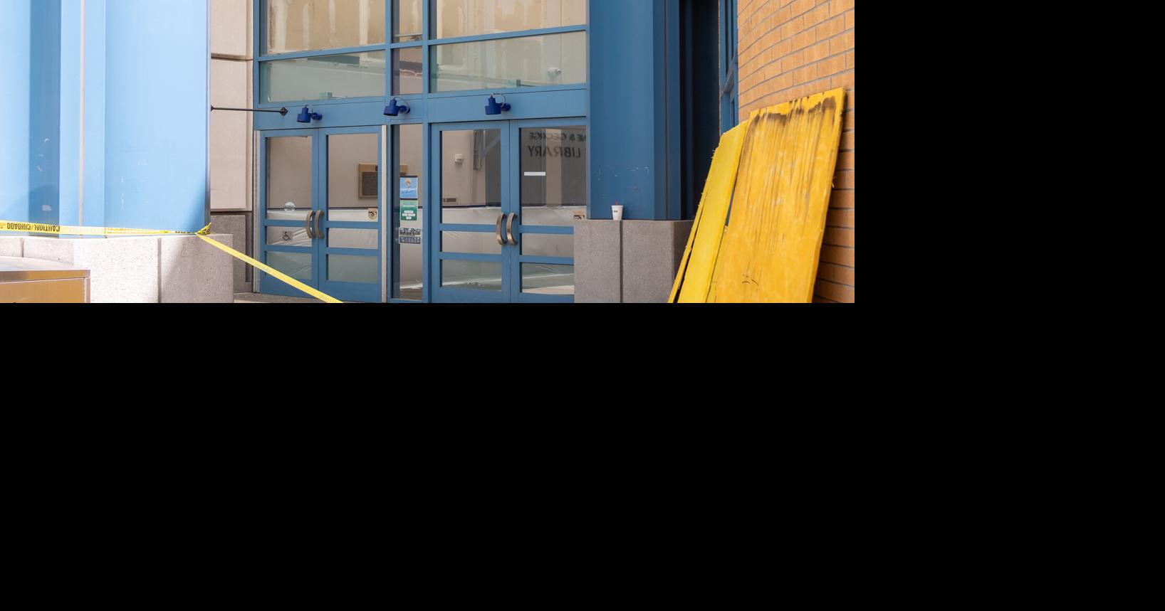 Pollak Library reopens after sprinkler leak | Campus News | dailytitan.com