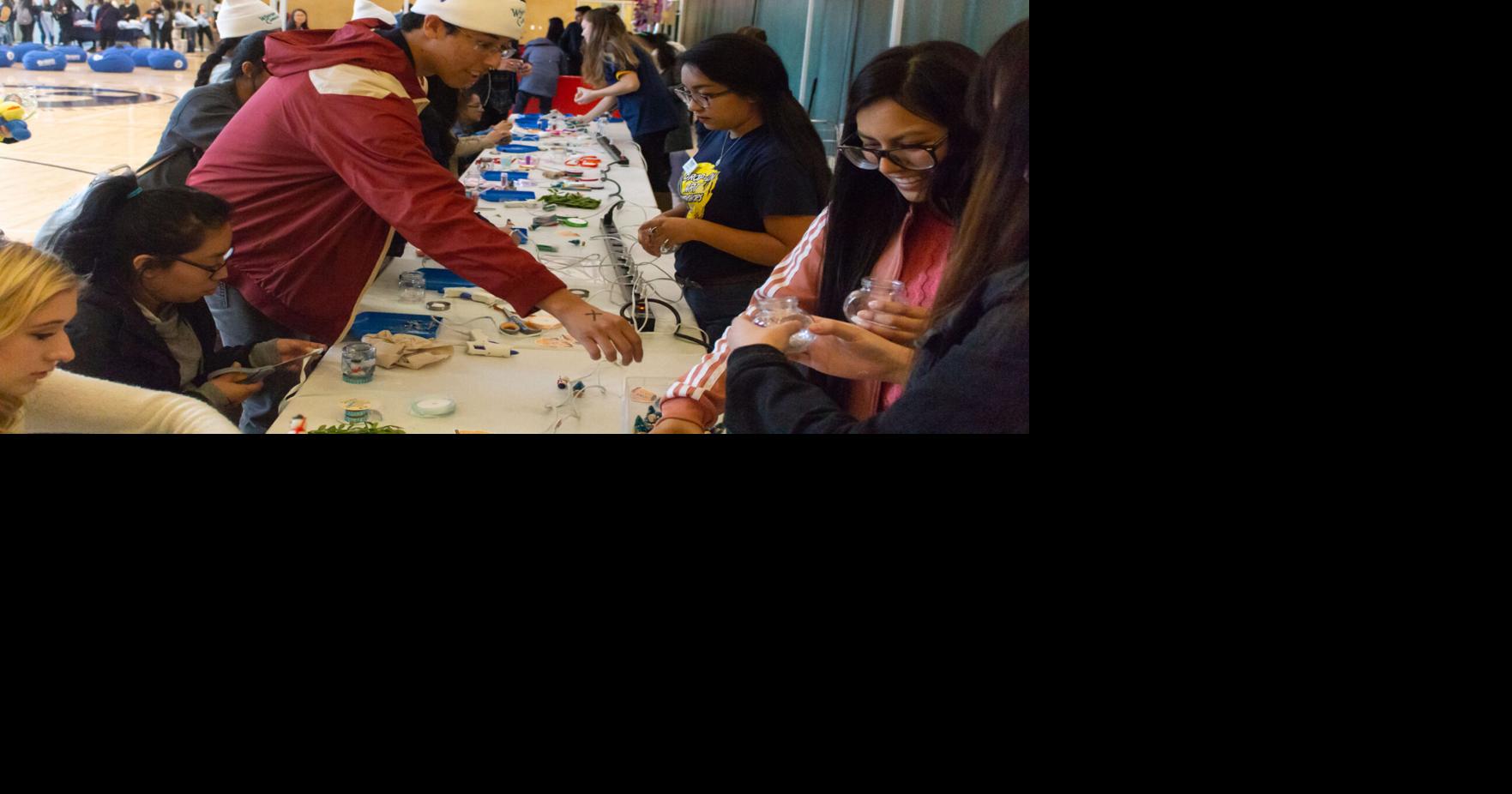 CSUF hosts winter carnival to help students destress from finals ...